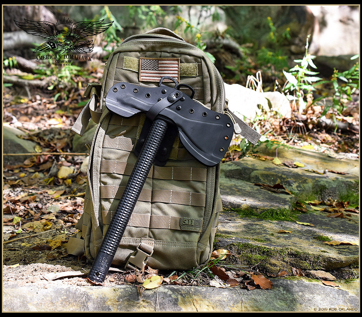 Model 1 | Nylon Handle | Black – American Tomahawk Co.